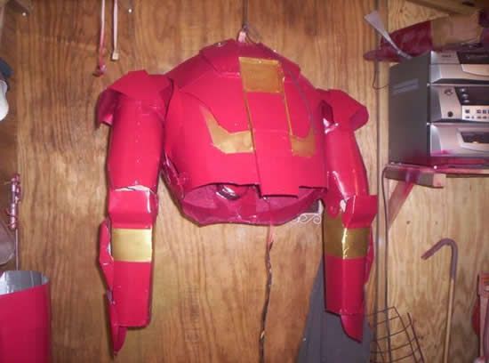 Mostly Here: Homemade Iron Man Suit