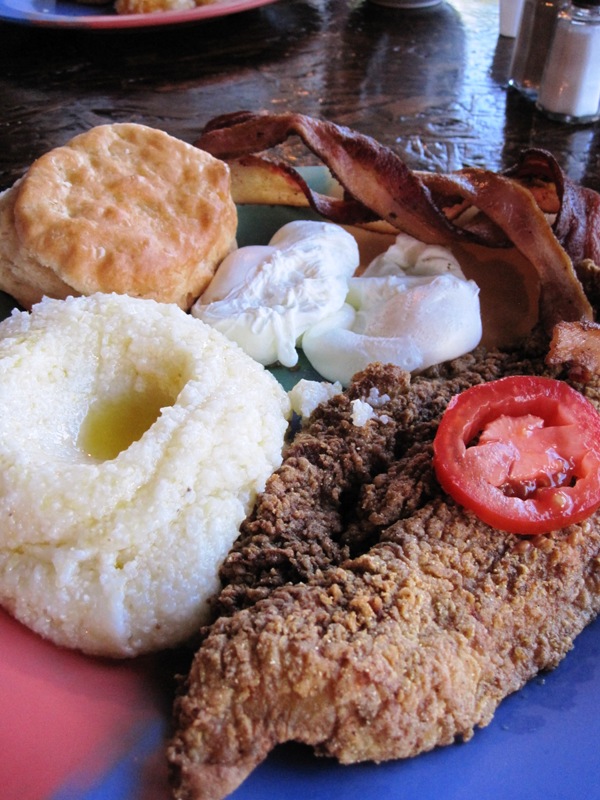The Walsh project: Dish 23 - #55 Catfish and Grits at the Breakfast Klub