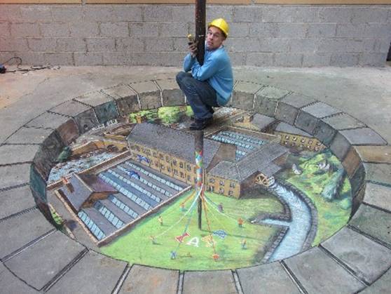Pip's Perspective: Incredible Sidewalk Chalk Art!!