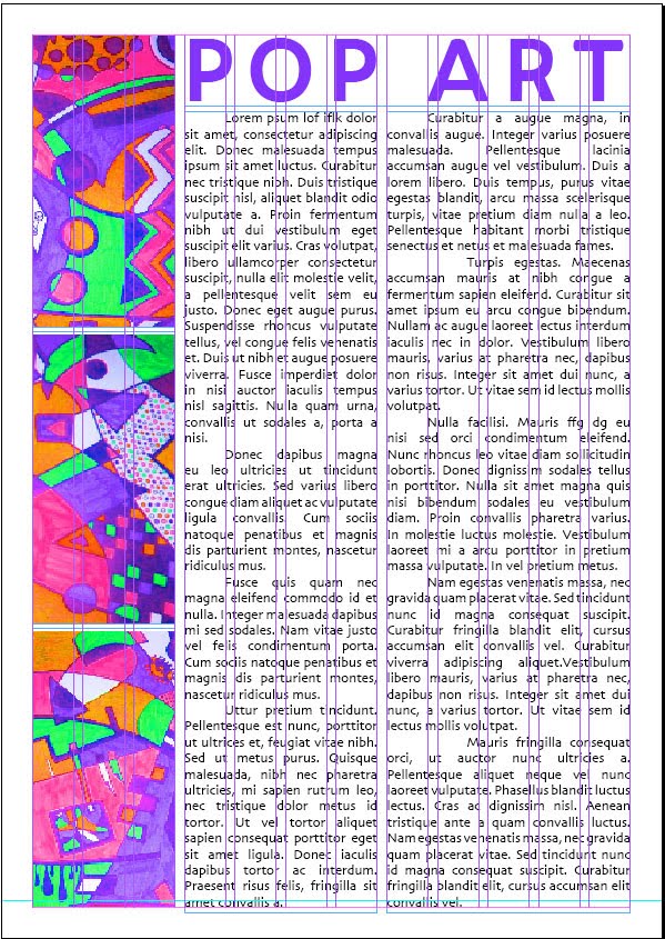 Pip's Perspective: Guides in Indesign