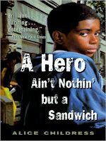 librarian by day: Crosspost: New to Me: A Hero Ain't Nothin' But a Sandwich