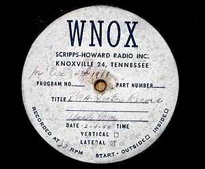 ARCANE RADIO TRIVIA: Hard knocks at WNOX