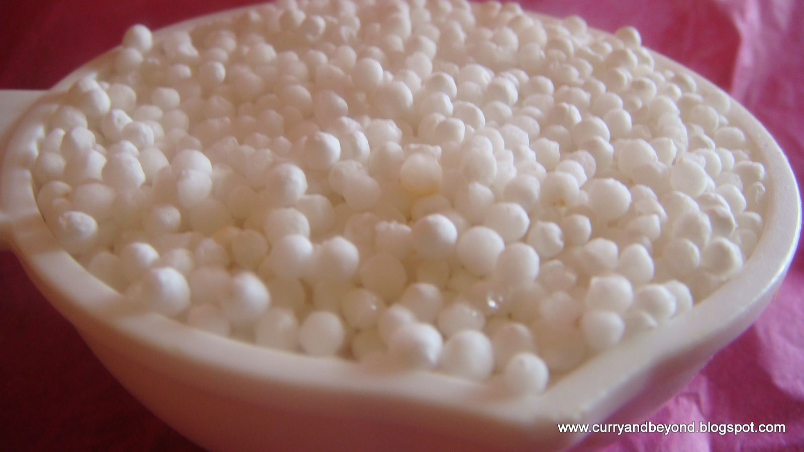 Curry And Beyond: Sabudana Kheer - Tapioca Pudding