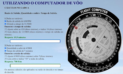 Sergio Iacle: COMPUTADOR DE VOO-COMO UTILIZAR