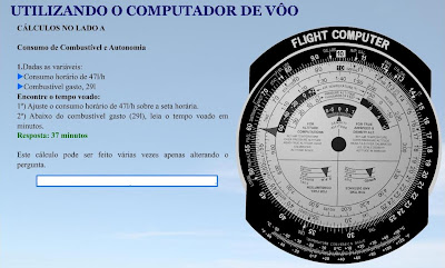 Sergio Iacle: COMPUTADOR DE VOO-COMO UTILIZAR