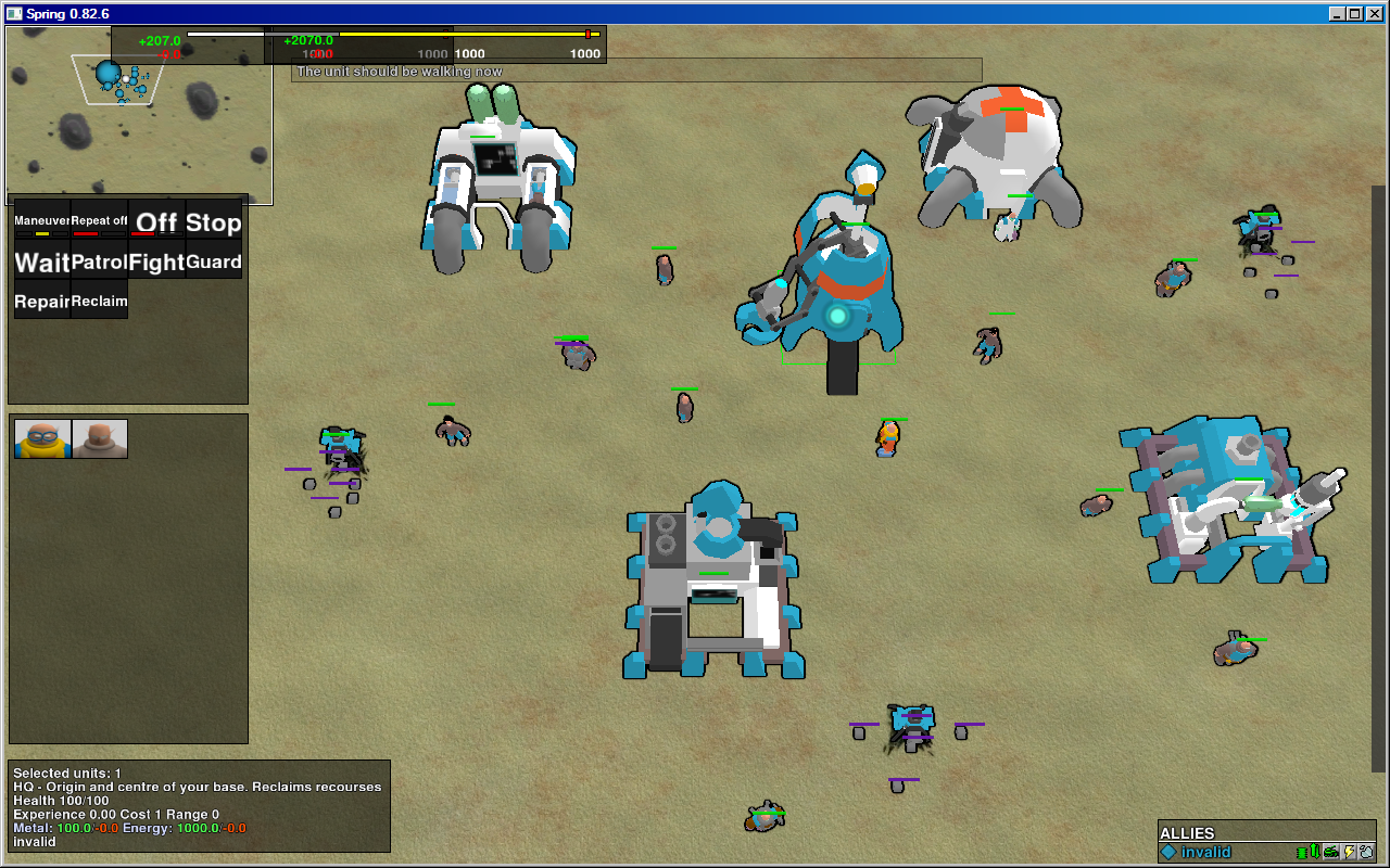 post your spring rts mod idea - Spring RTS Engine