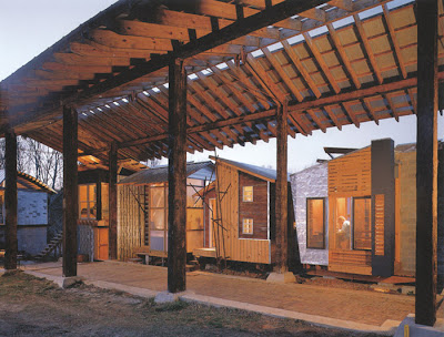 Community Action Space: Supershed and Pods - Rural Studio