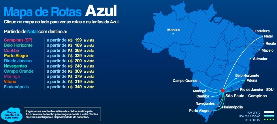 Papo de Hangar: TUDO AZUL EM NATAL