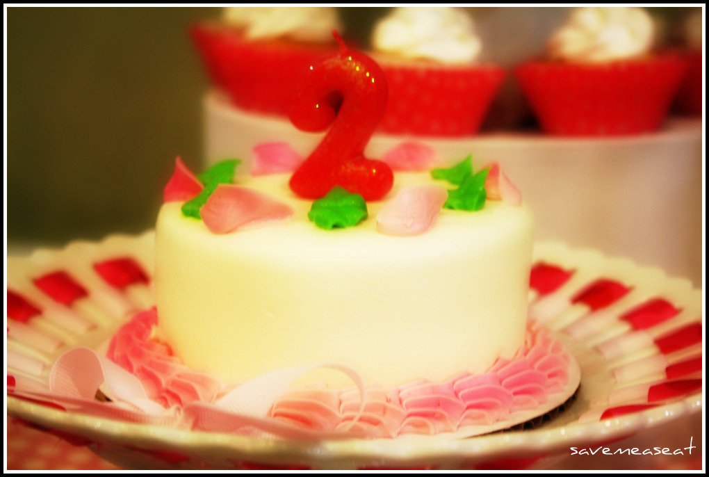 Save Me A Seat: Carlie's Pink & Red 2nd Birthday Party!