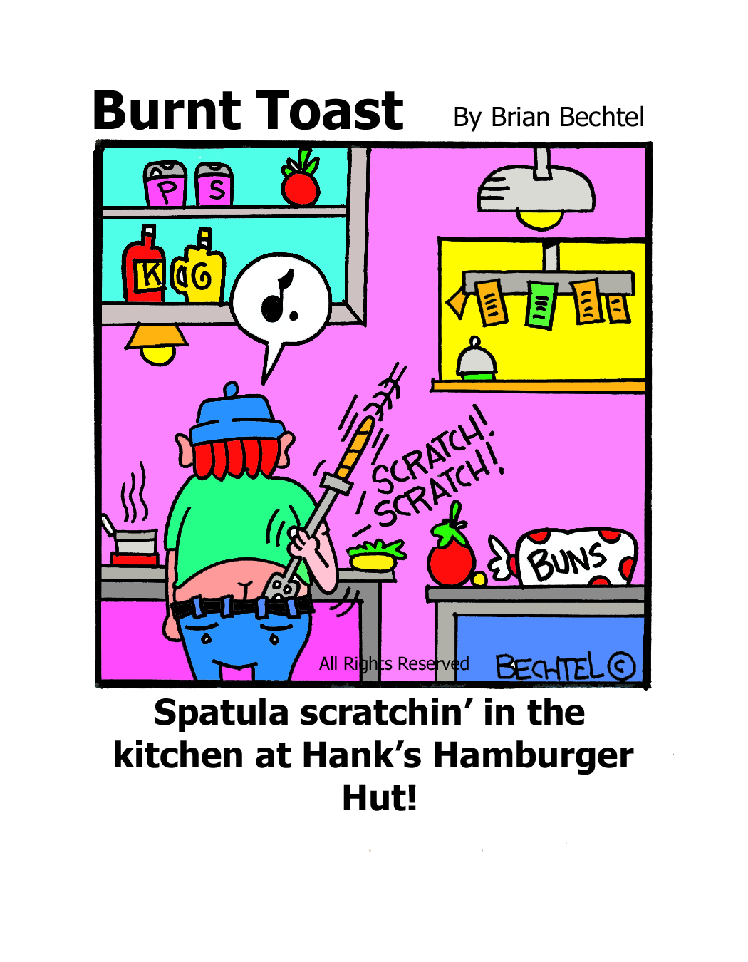 Burnt Toast: Burnt Toast cartoon panel by Brian Bechtel