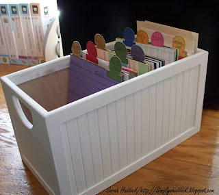 Simply By Sarah: Greeting Card Storage File box