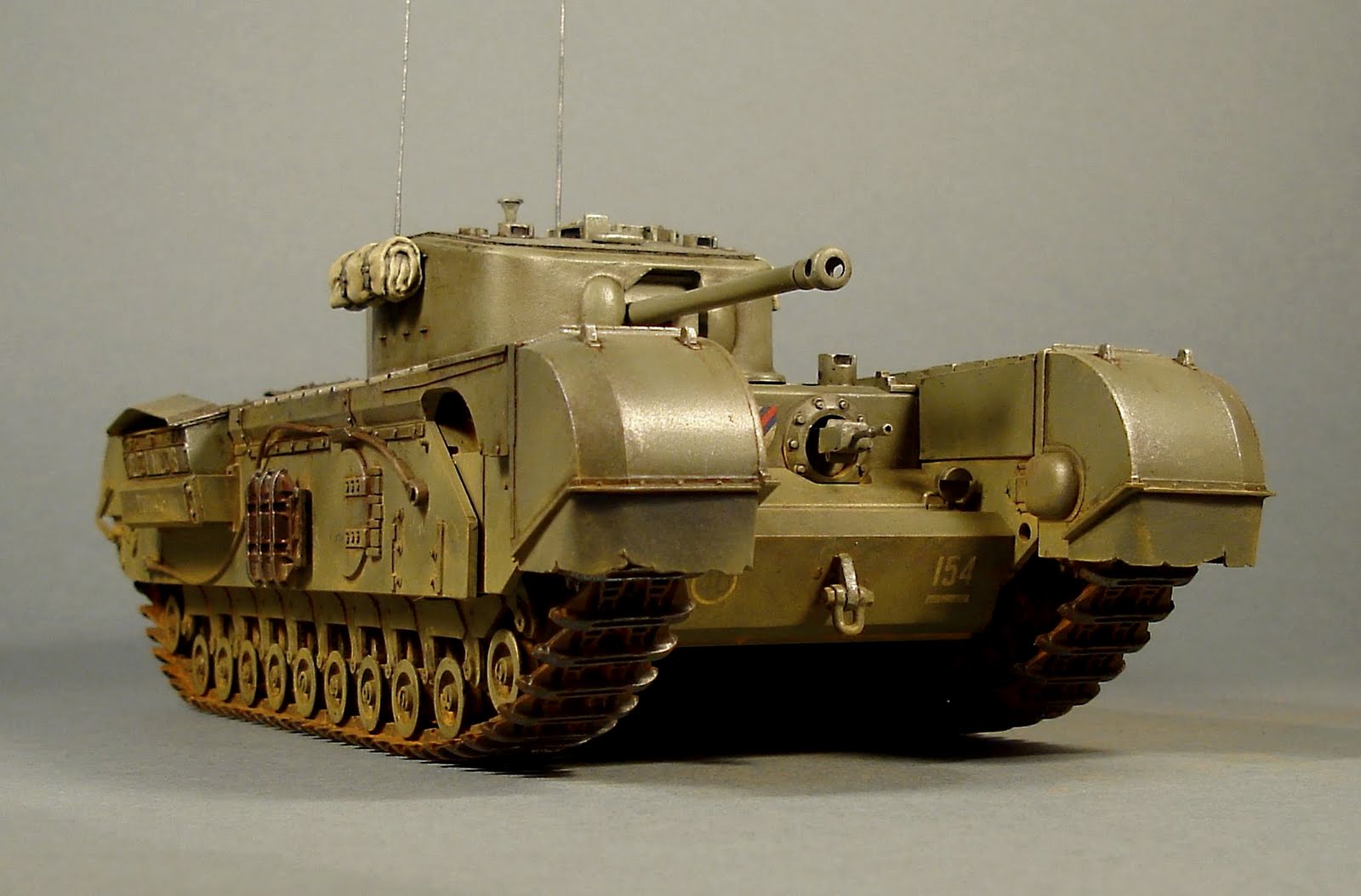 Achtung-Modell!: Churchill MK. VII Tamiya 1/35 - galeria