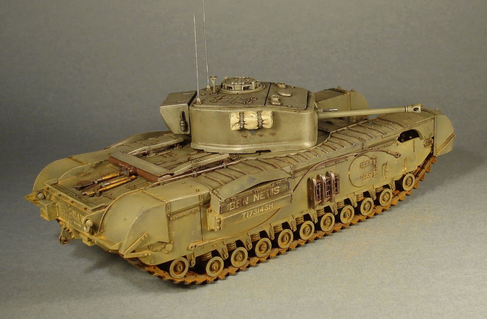 Achtung-Modell!: Churchill MK. VII Tamiya 1/35 - galeria