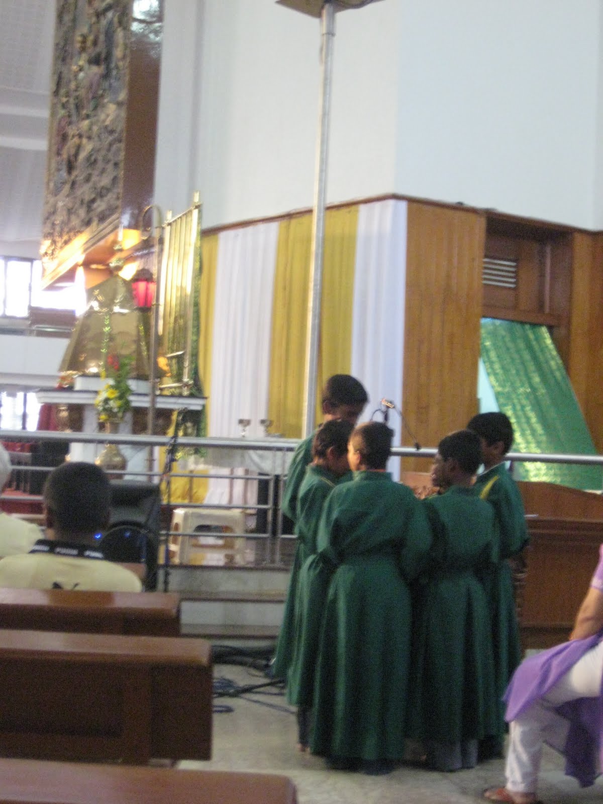 A Glimpse Into My World: Place of Worship- Infant Jesus Shrine, Viveknagar