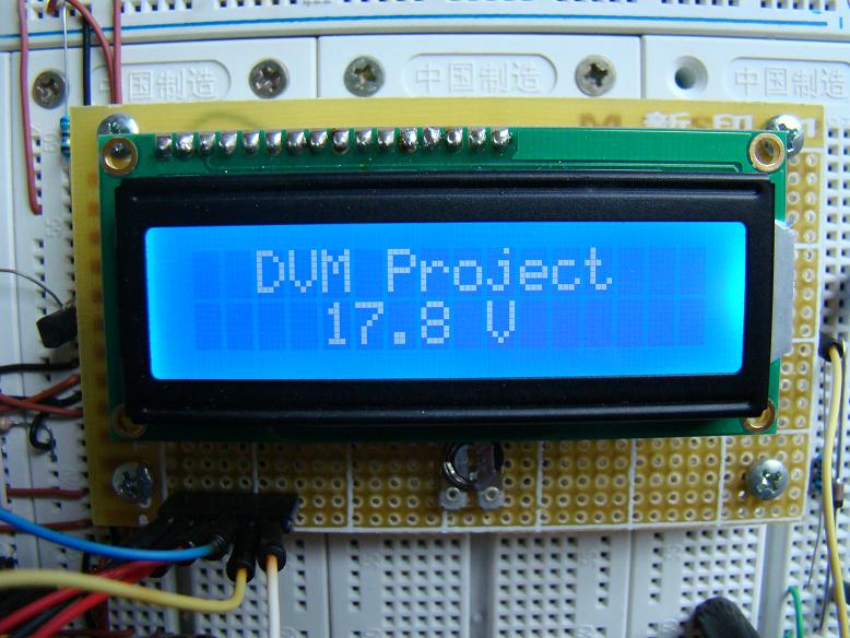 0-20V Digital Voltmeter (DVM) using PIC12F683 | Microcontroller Projects