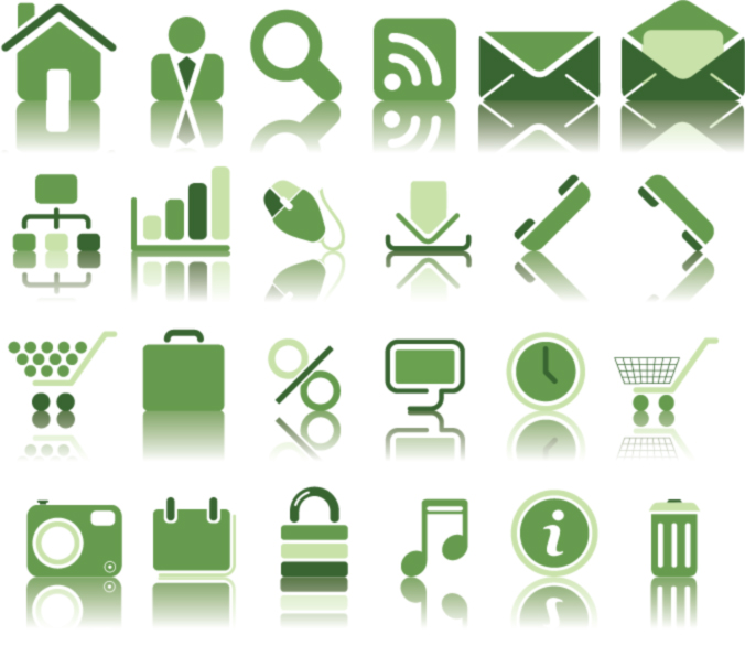 Vectores verdes - Imagui