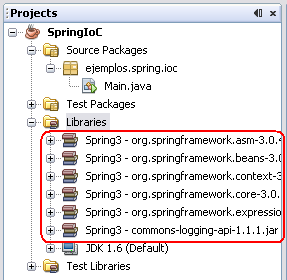 Tutoriales de Programacion Java: Spring 3 - Parte 2: Contenedores de IoC e Inyección de Dependencias