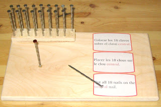 Carlitos' Contraptions: DIY Birthday Gift (a.k.a. Nail Puzzle)