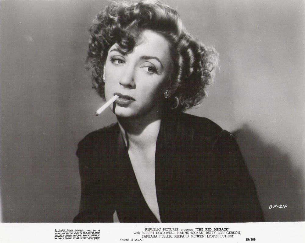 Film Noir Photos: The Art of the Dangle 13: Barbara Fuller