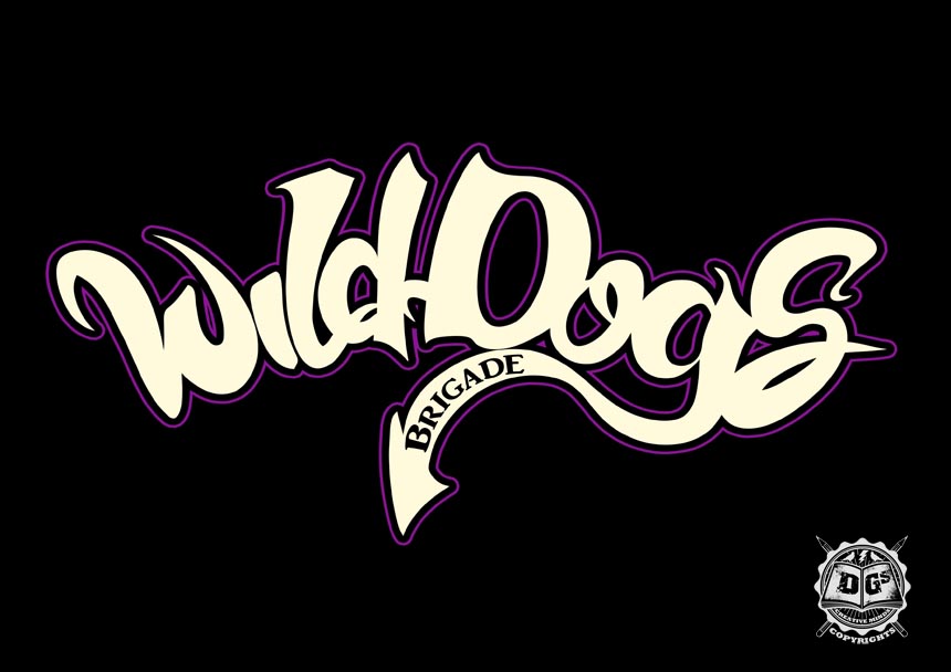 Dead Graphic Society: Wild Dogs Brigade logo Tee
