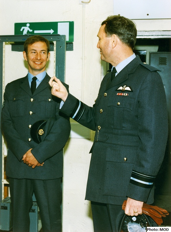 A History of RAF Saxa Vord: AOCs Inspection 1996 – AVM CR Spink