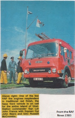 A History of RAF Saxa Vord: The Fire Section Part 2