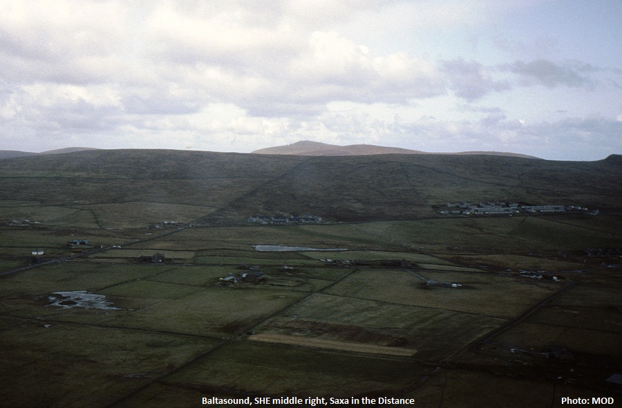 A History of RAF Saxa Vord: Views of Shetland, Unst and Saxa from Above