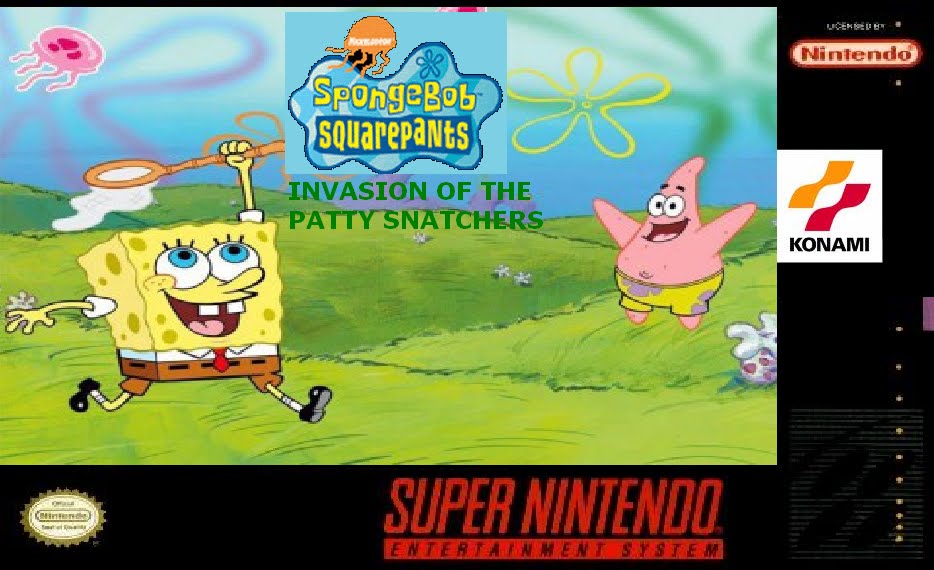 Ben's Blog-O-Rama: If Spongebob had a SNES game....