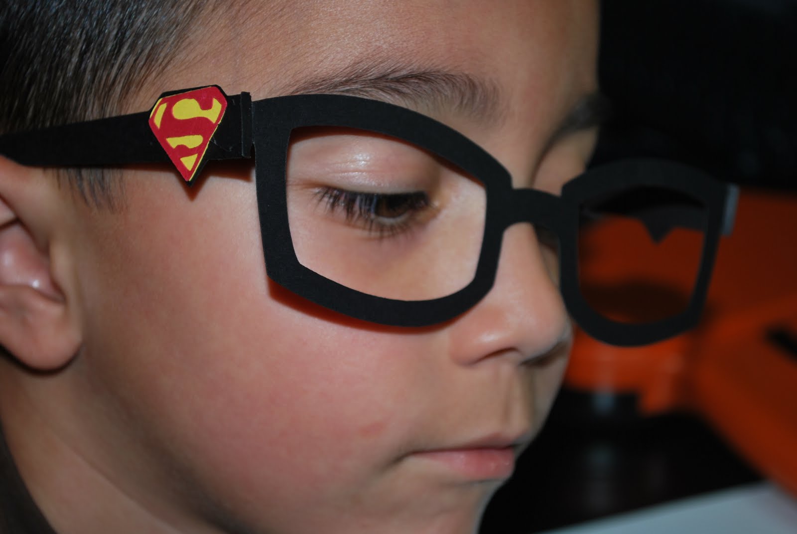 PinkBlingCrafter: Superman Glasses