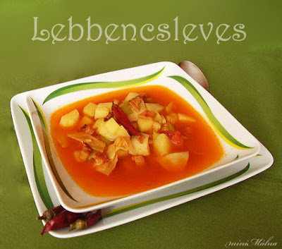 miniMálna: Lebbencsleves