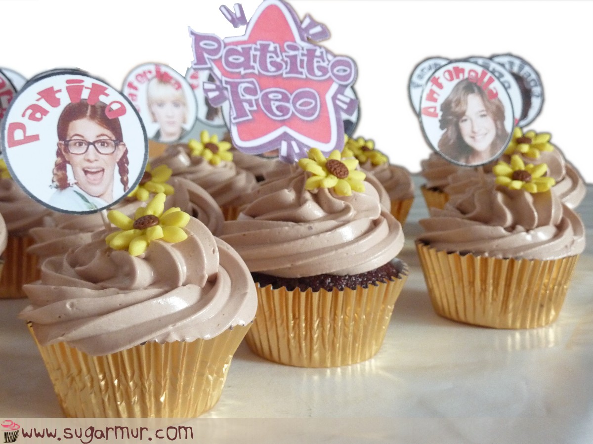 Cupcakes Patito Feo | Sugar Mur