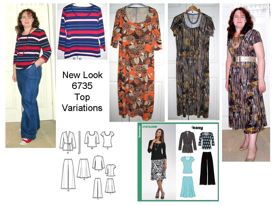 New Look Top and Dress Variations 6735 pattern review by RuthieSews