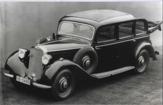 Prvi automobil sa dizelskim motorom, Mercedes-Benz 260D (1936 ...