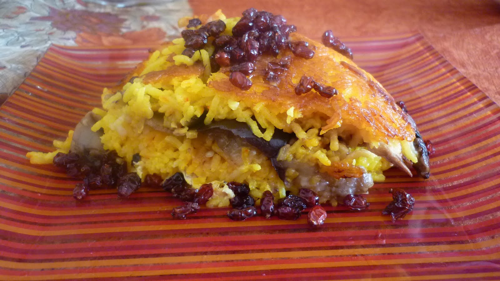Shabnam's Kitchen: TAHCHIN an Original Persian Dish