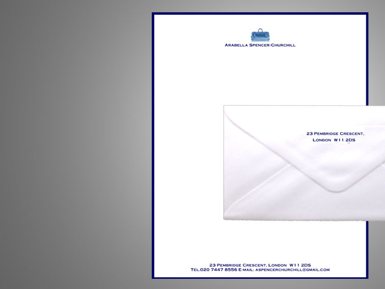 Tartan and Zebra: Bespoke Stationery