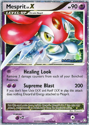 Pokemon Tribune: Mesprit, Azelf, Uxie Lv.x