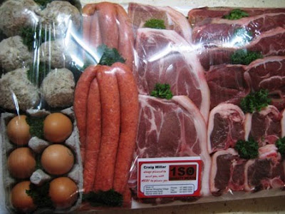 the poison doughnut: Meat tray