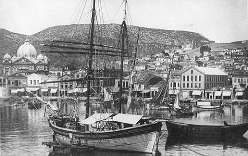 Μυτιληνιά Διάλεκτος: Η ΜΥΤΙΛΗΝΗ ΑΠΟ ΤΑ ΠΑΛΙΑ