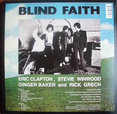 Las Galletas de Maria: Blind Faith - Blind Faith (1969 UK)
