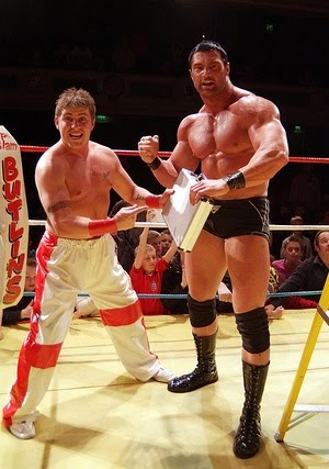 Beefcakes of Wrestling: Barri Griffiths In A Ladder Match