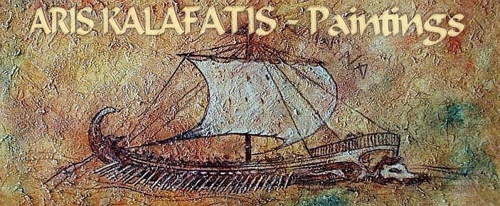 ARIS KALAFATIS - Paintings