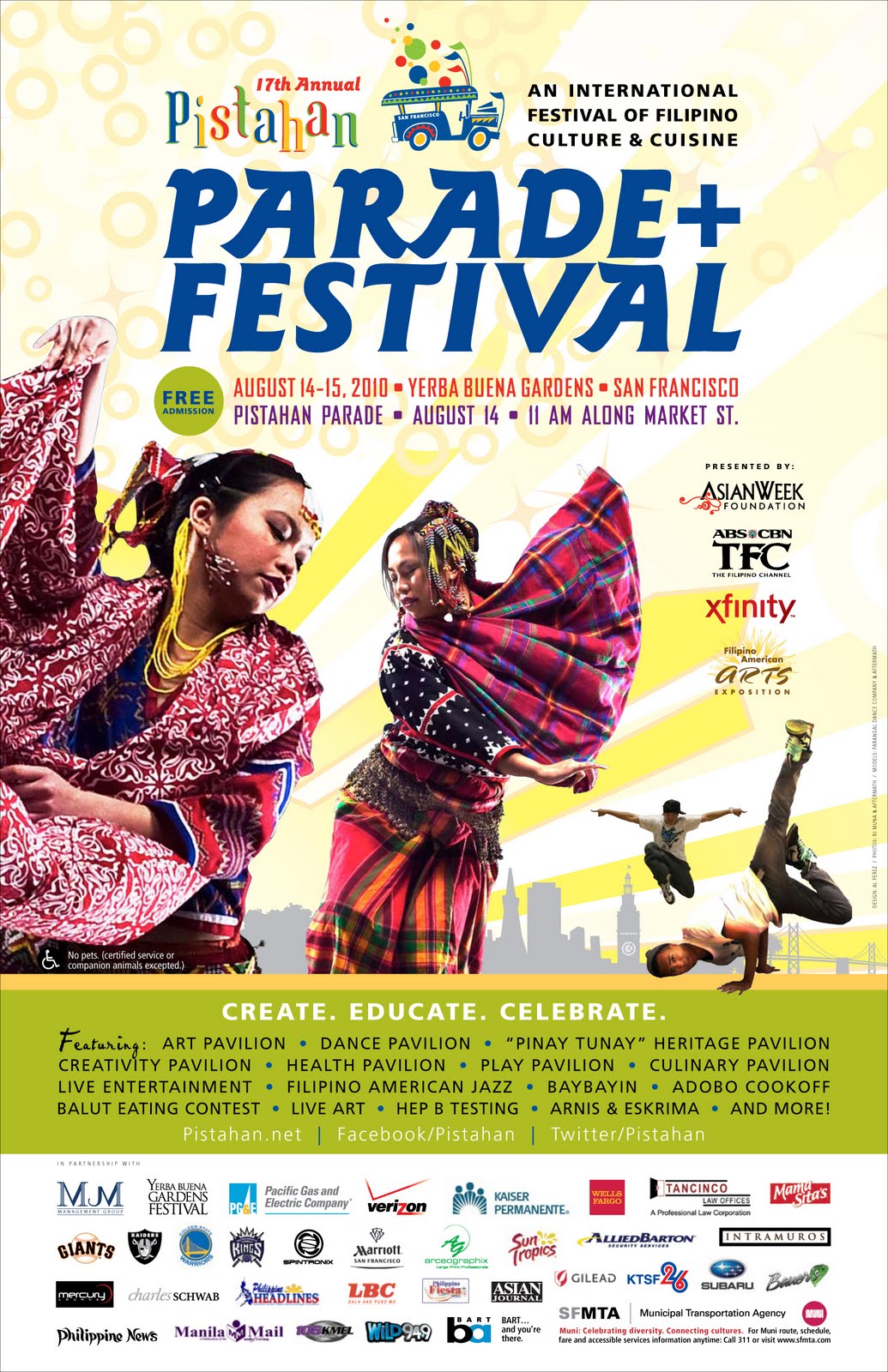 Paolo Salazar: Pistahan Filipino Festival in San Francisco Aug. 14 ...