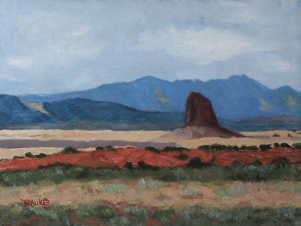 Bill Brauker Art: Shiprock, New Mexico