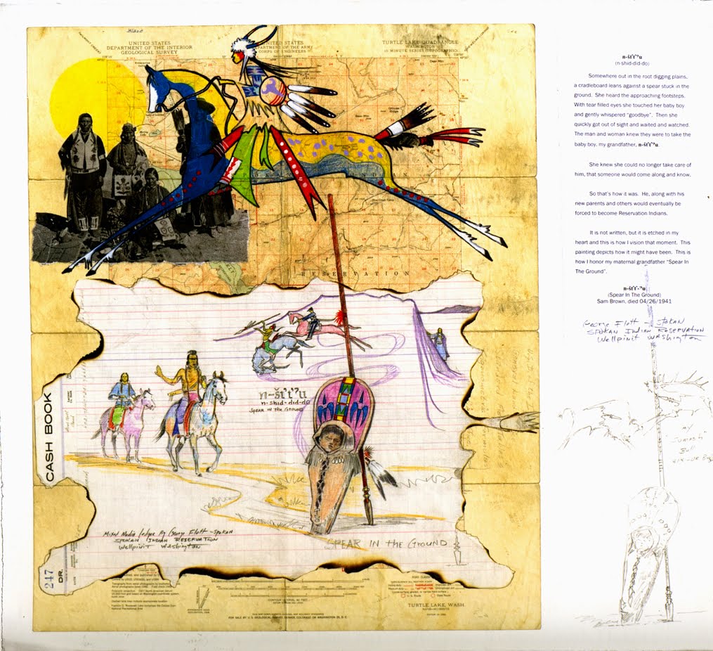 Women in George Flett's Ledger Art