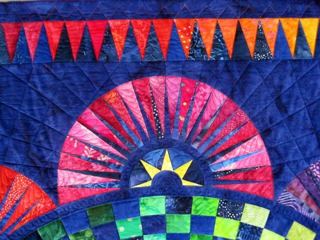 Finely Finished Quilts: Connie's Circle of Life