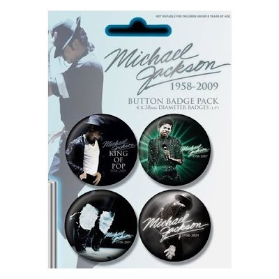 MICHAEL JACKSON - KING OF POP FOREVER: Michael Jackson Button