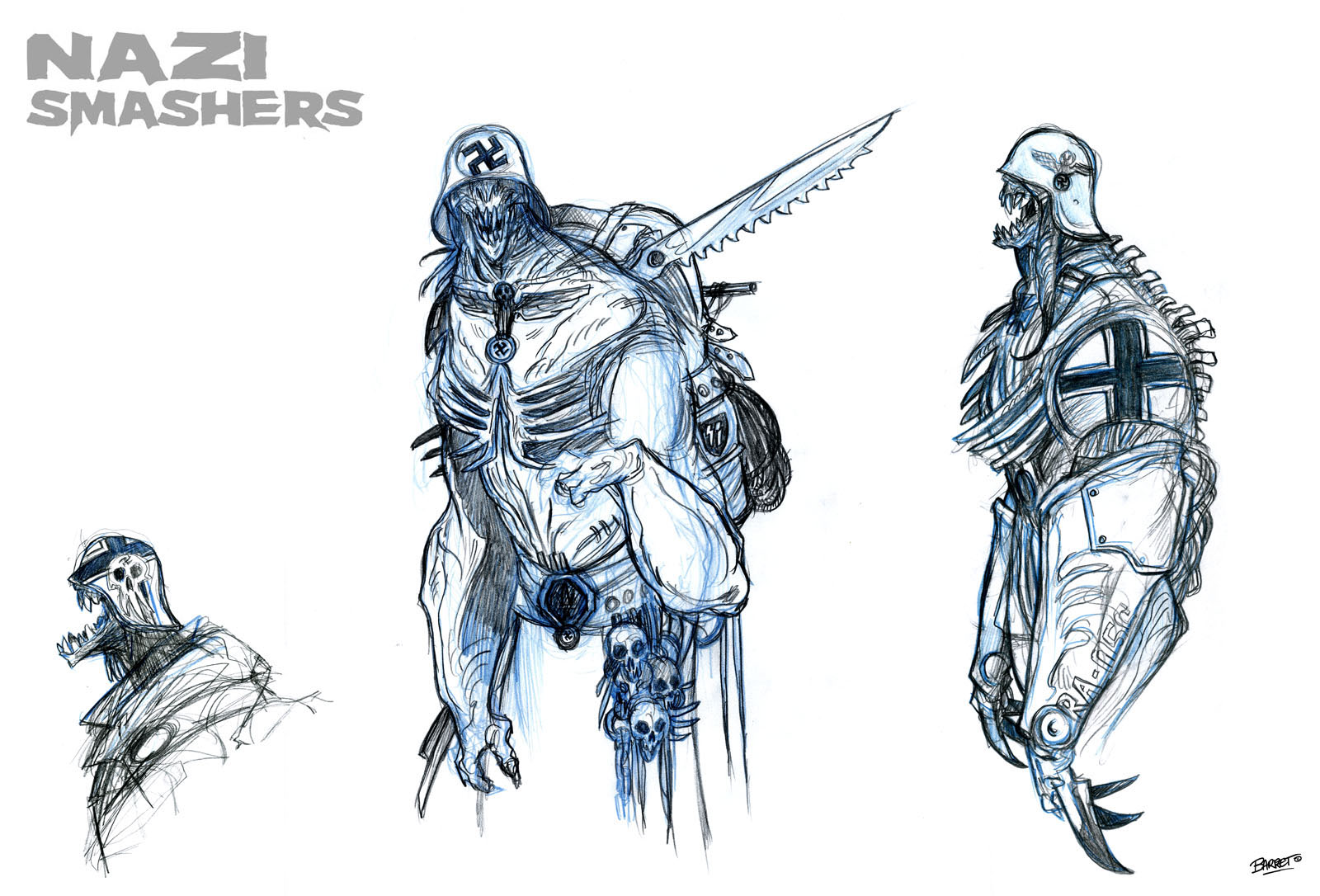 Nightmare Creatures designer Pascal Barrets wicked arts