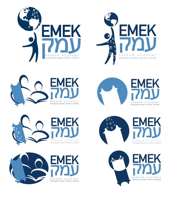 Designs by Nechama: Logo Concepts for Jewish School