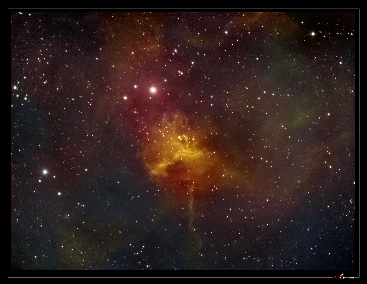 Astro Anarchy: Sh2-234 aka IC 417, start of the new project.