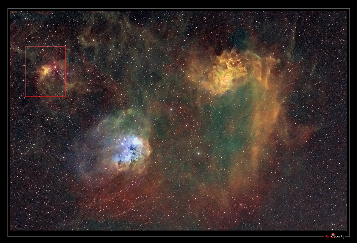 Astro Anarchy: Sh2-234 aka IC 417, start of the new project.